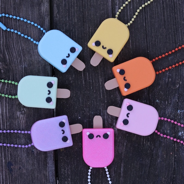 Popsicle Keychain - Etsy