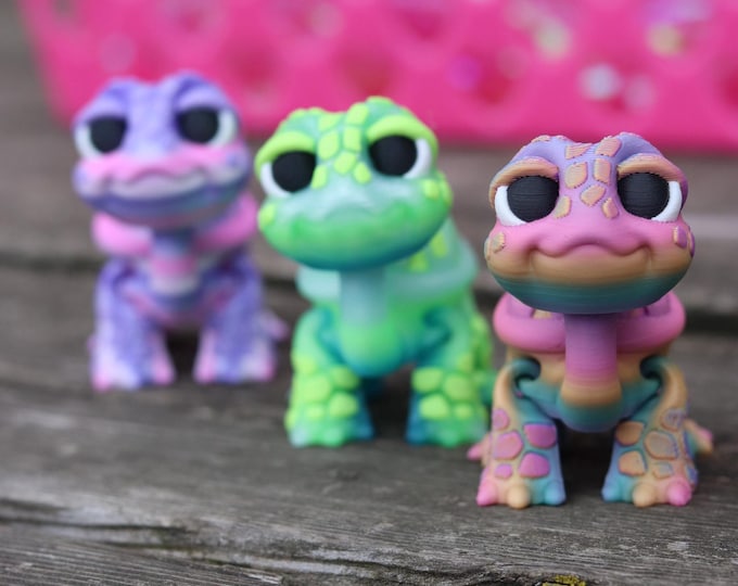 3D Printed Flexi Animal Fidget | 3D Printed Fidget Toy | Flexi Toy ...