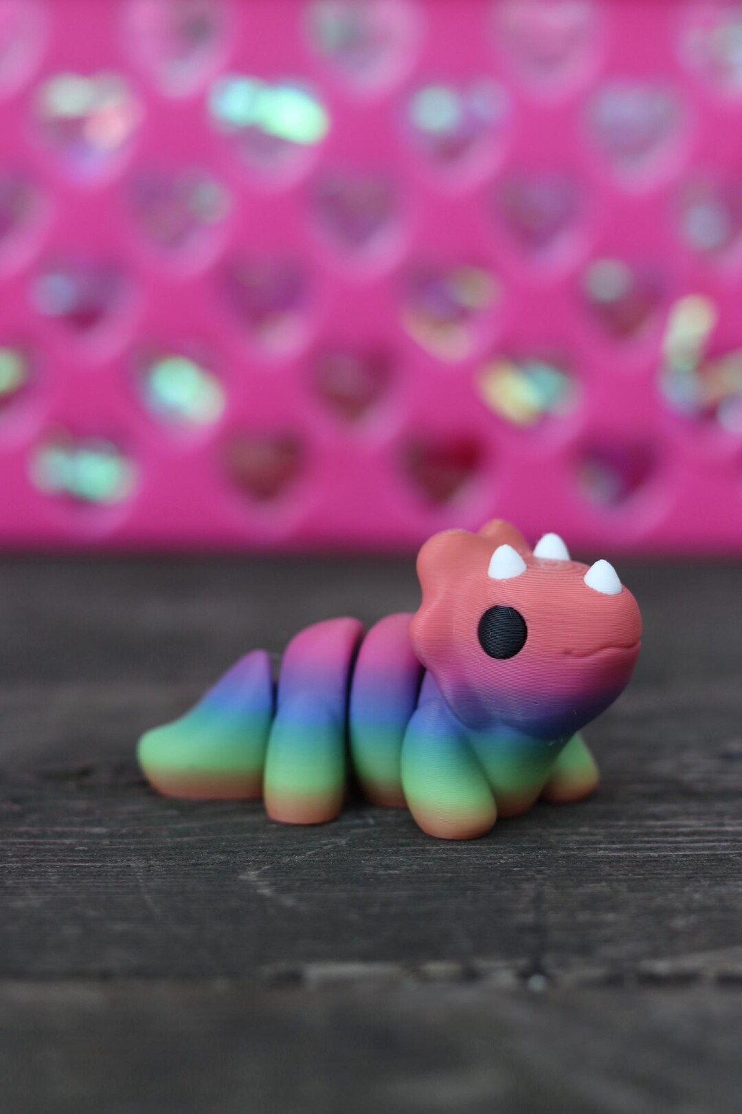 3D Printed Mini Flexi Animal Fidget | 3D Printed Fidget Toy | Flexi Toy ...