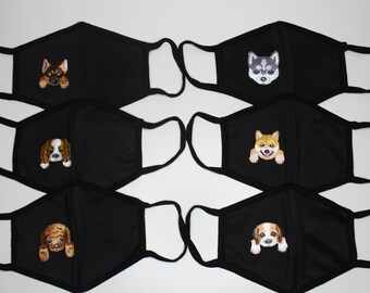 Mr. Mustachio Gold Glitter Black Face Mask for Festivals and - Etsy