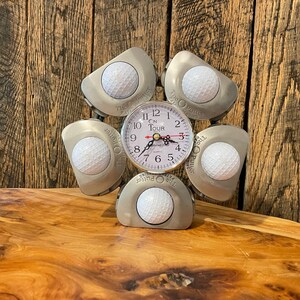 Golf Club Clock. Made From Recycled Golf Irons. Golf Gifts for Men ...