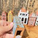 Set Polish Mini Houses, Ceramic House Tealight Candle Holder Ceramic ...