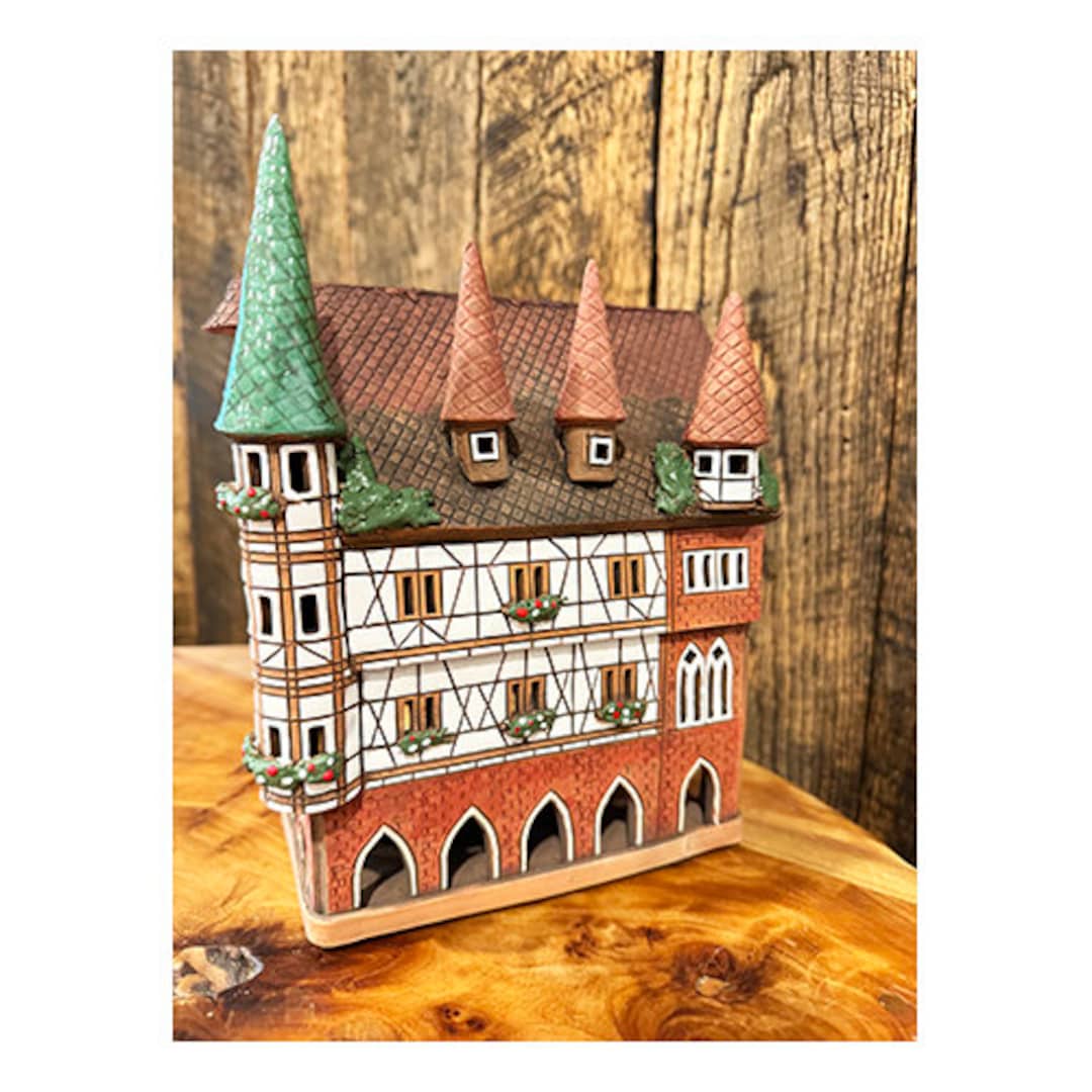 Fulda Altes Rathaus, Hessen, Germany, Ceramic House Tealight, Ceramic ...