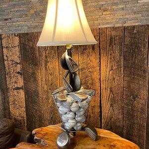 Range Ball Basket Golf Table Lamp, Golf Gifts for Men, Golf Decor ...