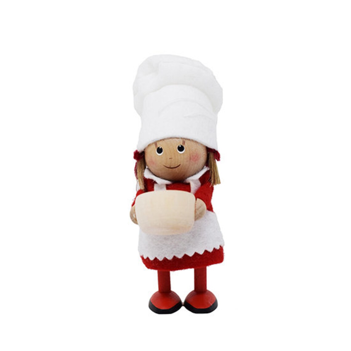 Girl Cooking, Girl Chef, Girl Cook, Chef Christmas Ornament With String ...