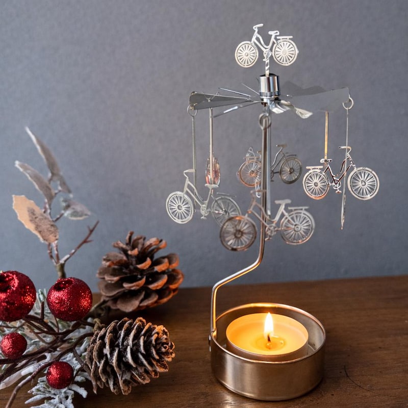 Candle With Bicycle - Etsy