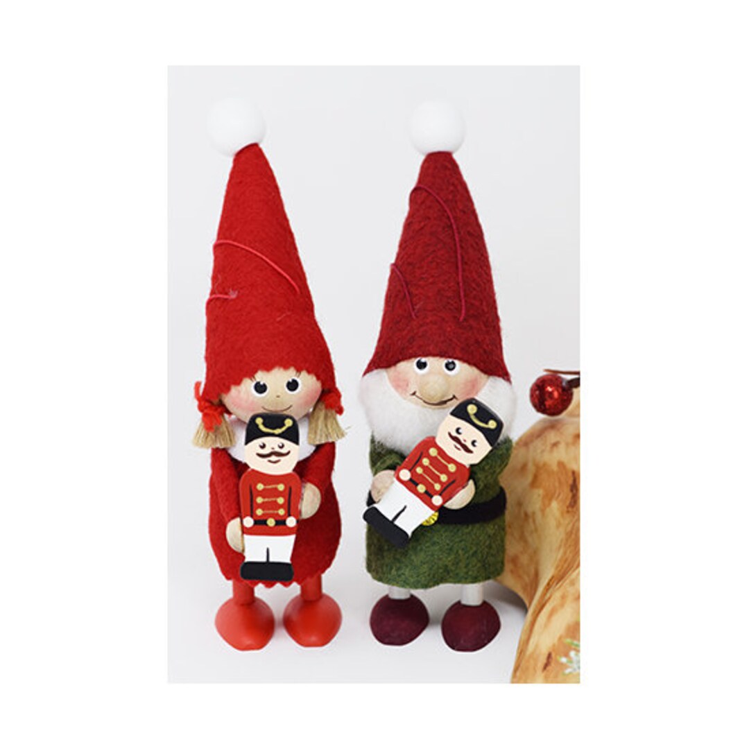 Santa With Nutcracker, Christmas Tree Ornaments, Christmas Gift ...