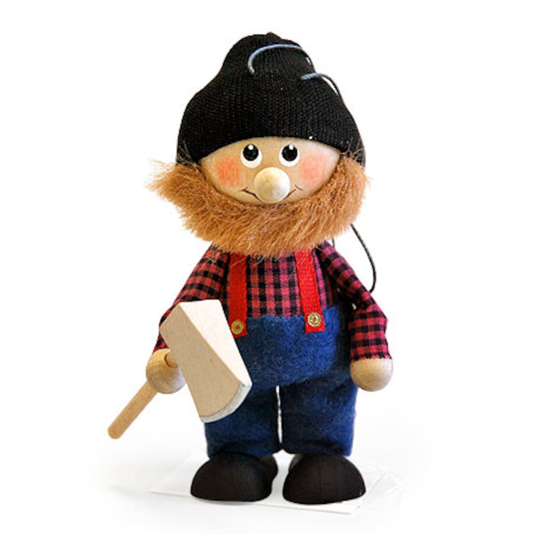 Lumberjack. Christmas Ornament With String. Gift to the Man Lumberjack ...