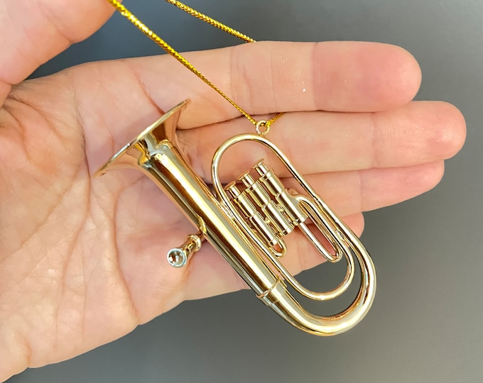 Tuba Ornament, Tuba Gifts, Tuba Decor, Gift for Musicians, Musical ...