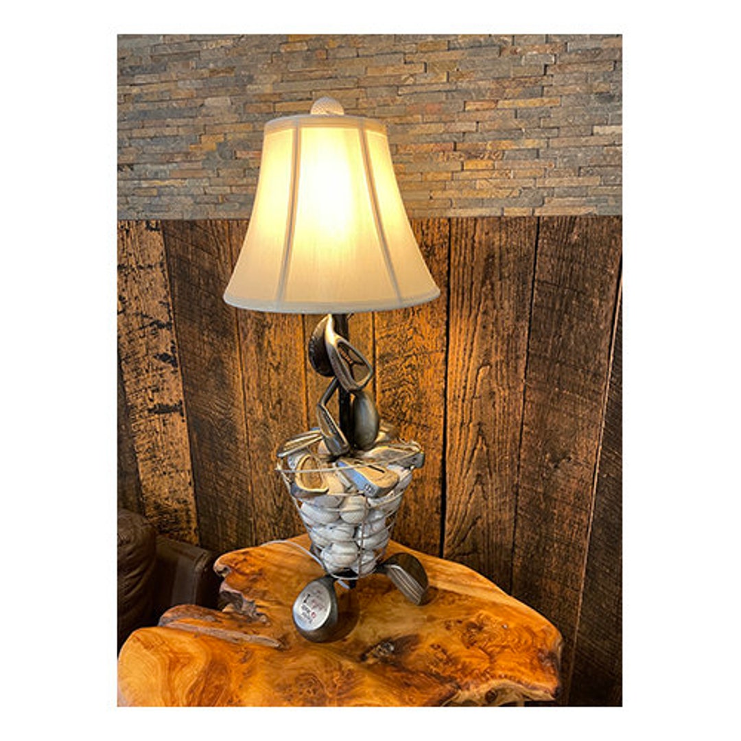 Range Ball Basket Golf Table Lamp, Golf Gifts for Men, Golf Decor ...