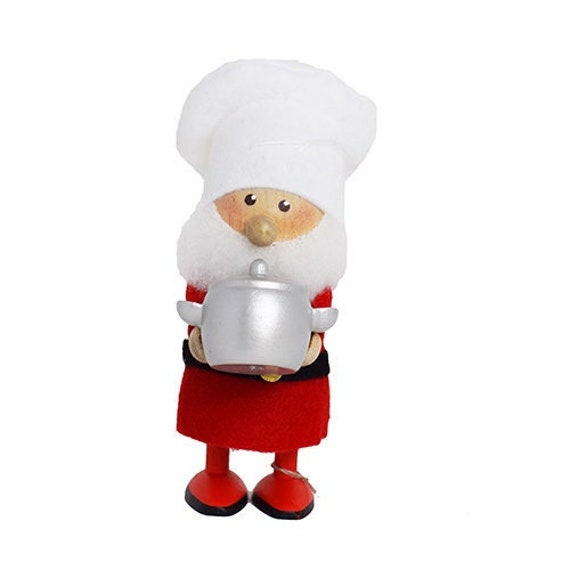 Santa Chef Gift to the Cook Kitchen Decor Chef Chef - Etsy