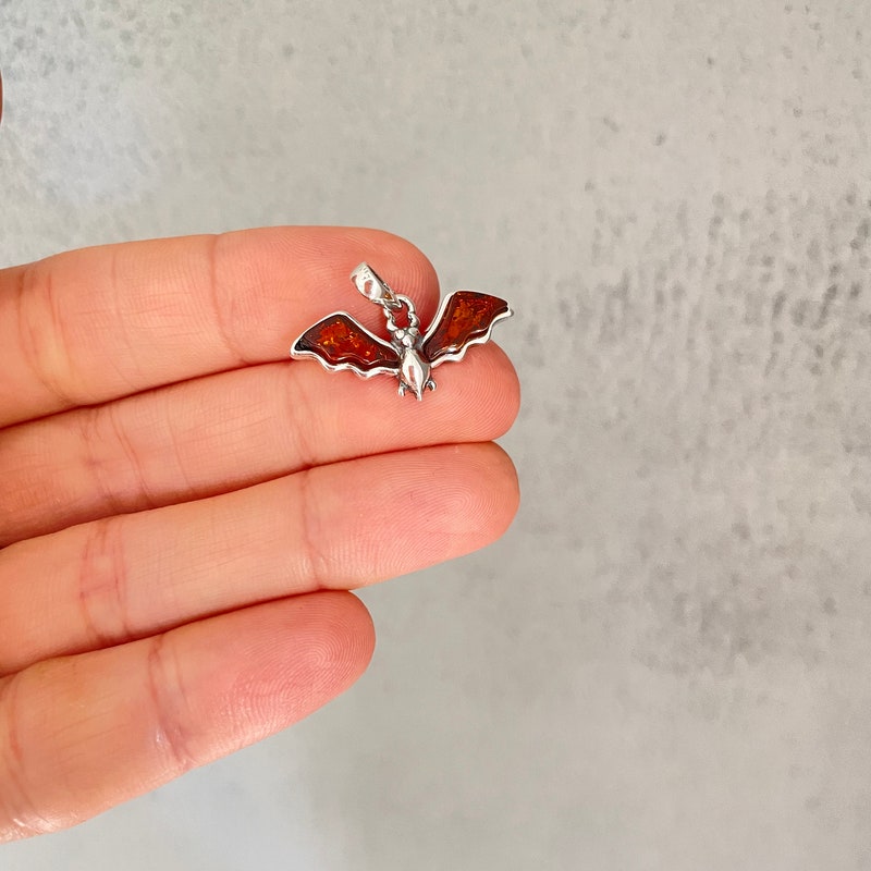 Bat Pendant - Etsy