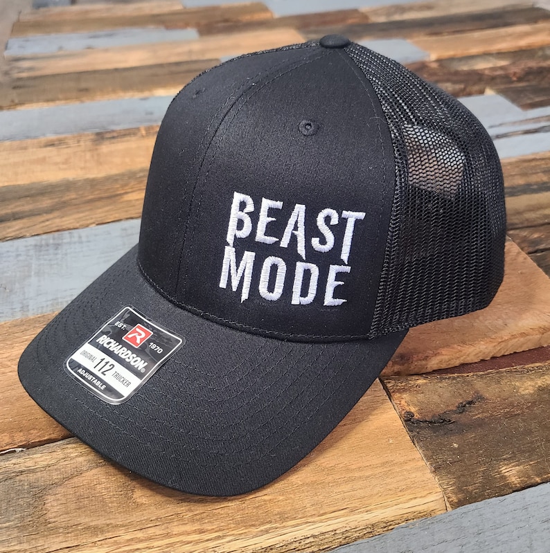 Make a Beast Mode Statement With This Totally Rad Design Embroidered ...