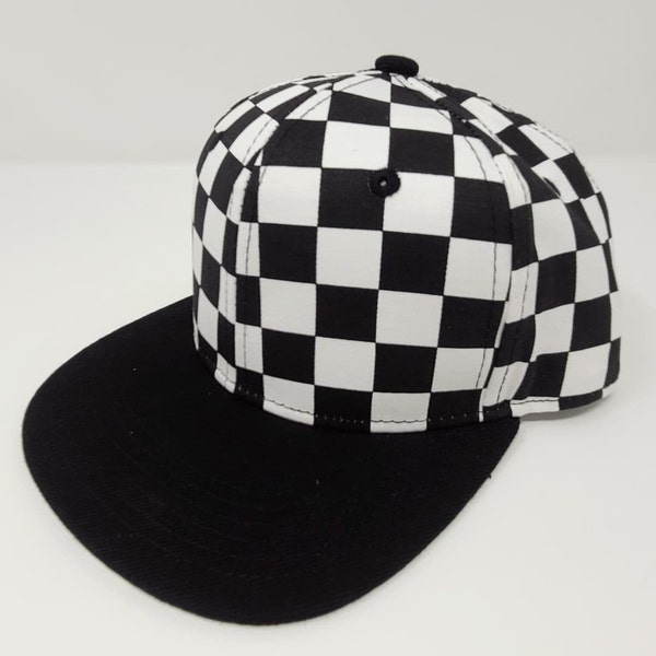 Checkered Hat - Etsy