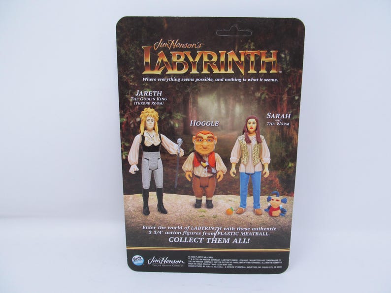 Hoggle Action Figure Jim Henson Labyrinth Plastic Meatball New, 3.75 ...