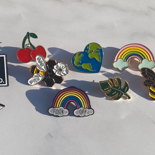 Enamel Pin Hard Enamel Pin Pin Badges Cute Accessories - Etsy