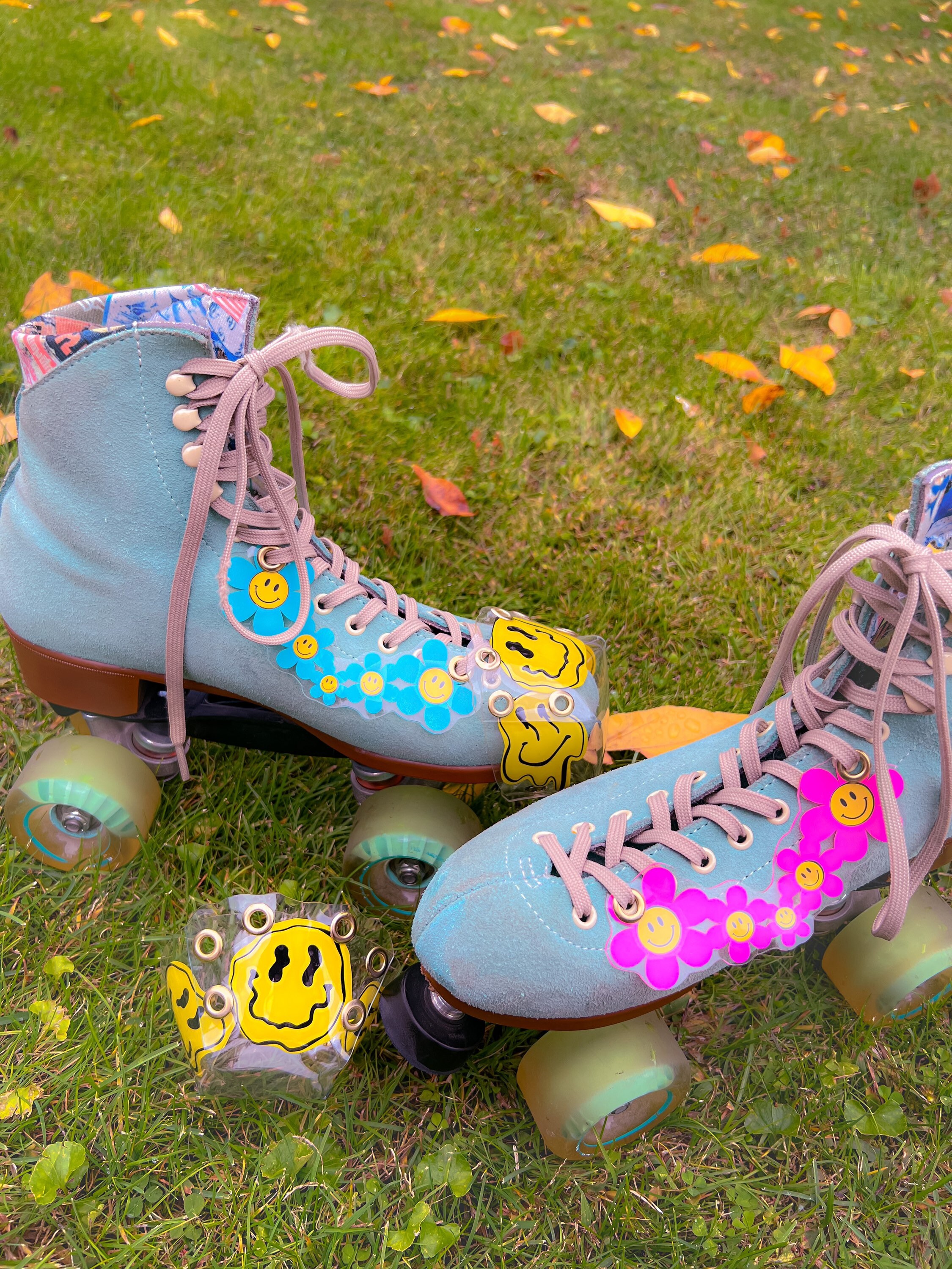 Y2K Melting Smiley Face Roller Skate Toe Guards Skate - Etsy