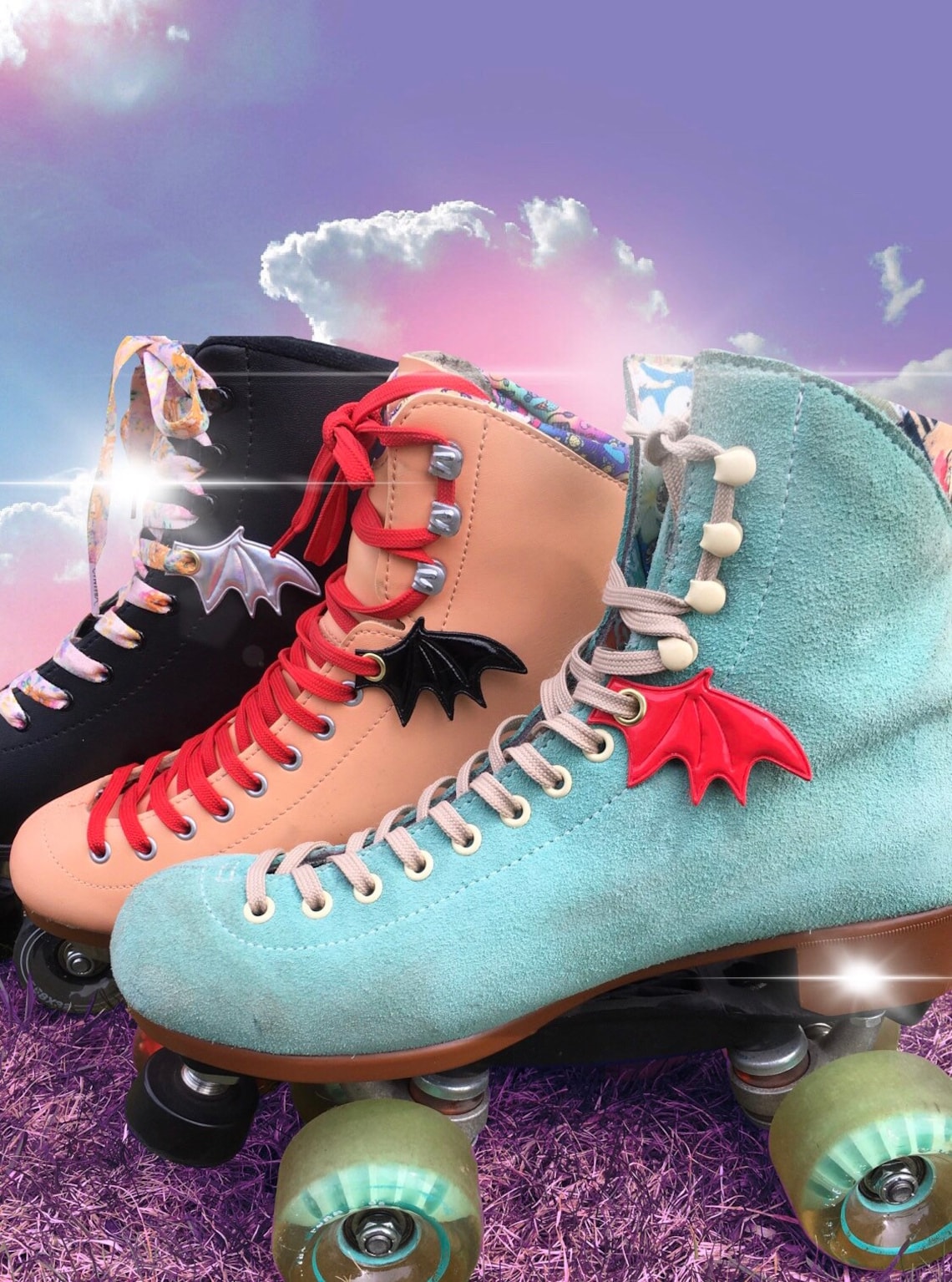 Mini Bat Skate Wings - Etsy