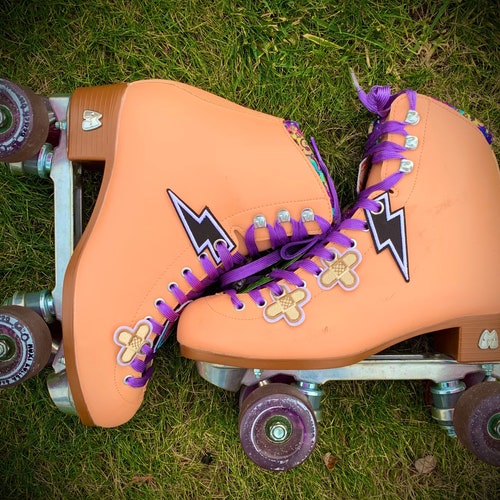 Lightning Roller Skate Lace Accessory single - Etsy