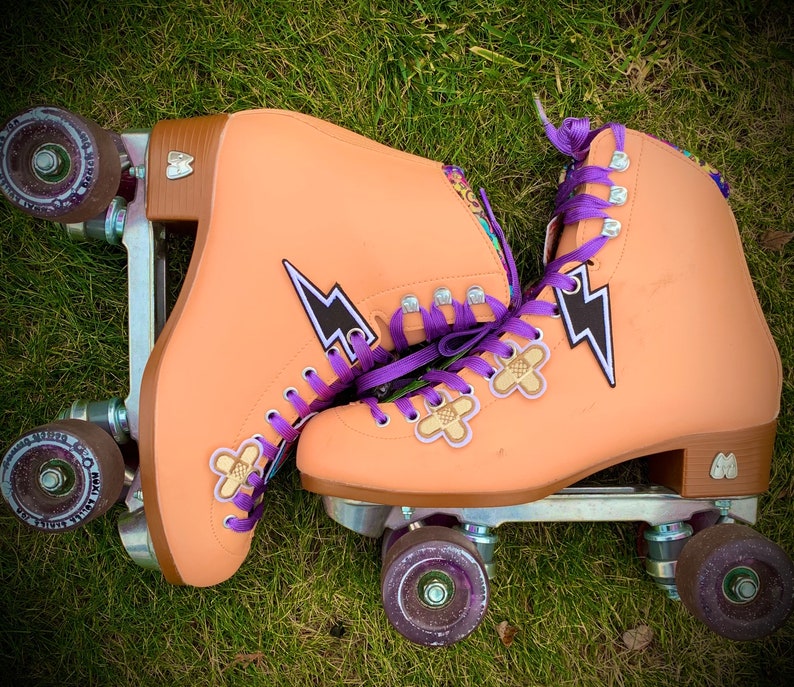 Lightning Roller Skate Lace Accessory single - Etsy