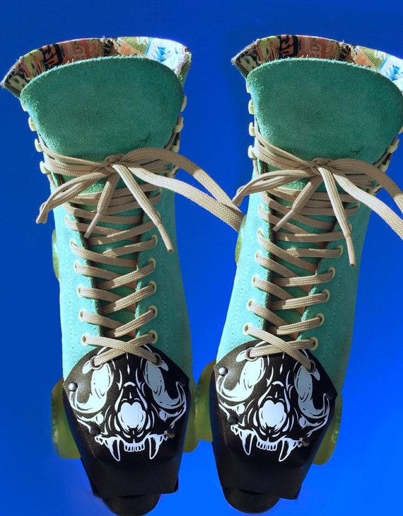 Cat Skull Roller Skate Toe Guards - Etsy