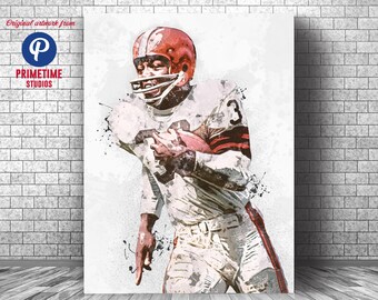 Jim Brown Art - Etsy