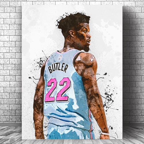 Jimmy Butler Poster Miami Heat Glossy Quality Print Photo Wall - Etsy