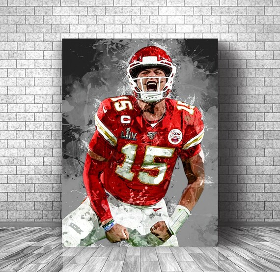 Digital Drawing & Illustration Patrick Mahomes Digital Illustration ...