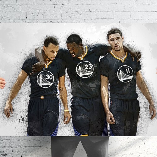 Steph Curry Golden State Warriors Basketball Poster Etsy