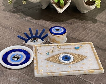 Evil Eye Tray - Etsy