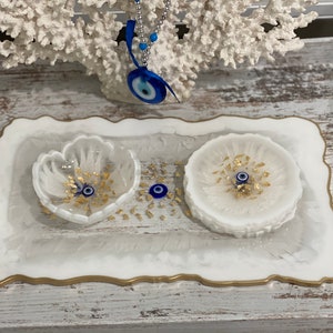 Evil Eye Tray | Gold or Silver - Etsy