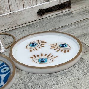 Evil Eye Small Tray | Birthday Gift | Evil Eye Pomegranate Home ...