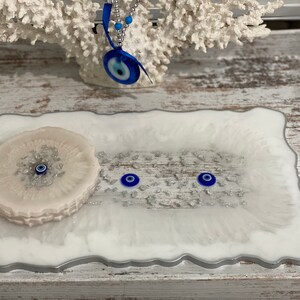 Evil Eye Tray | Gold or Silver - Etsy