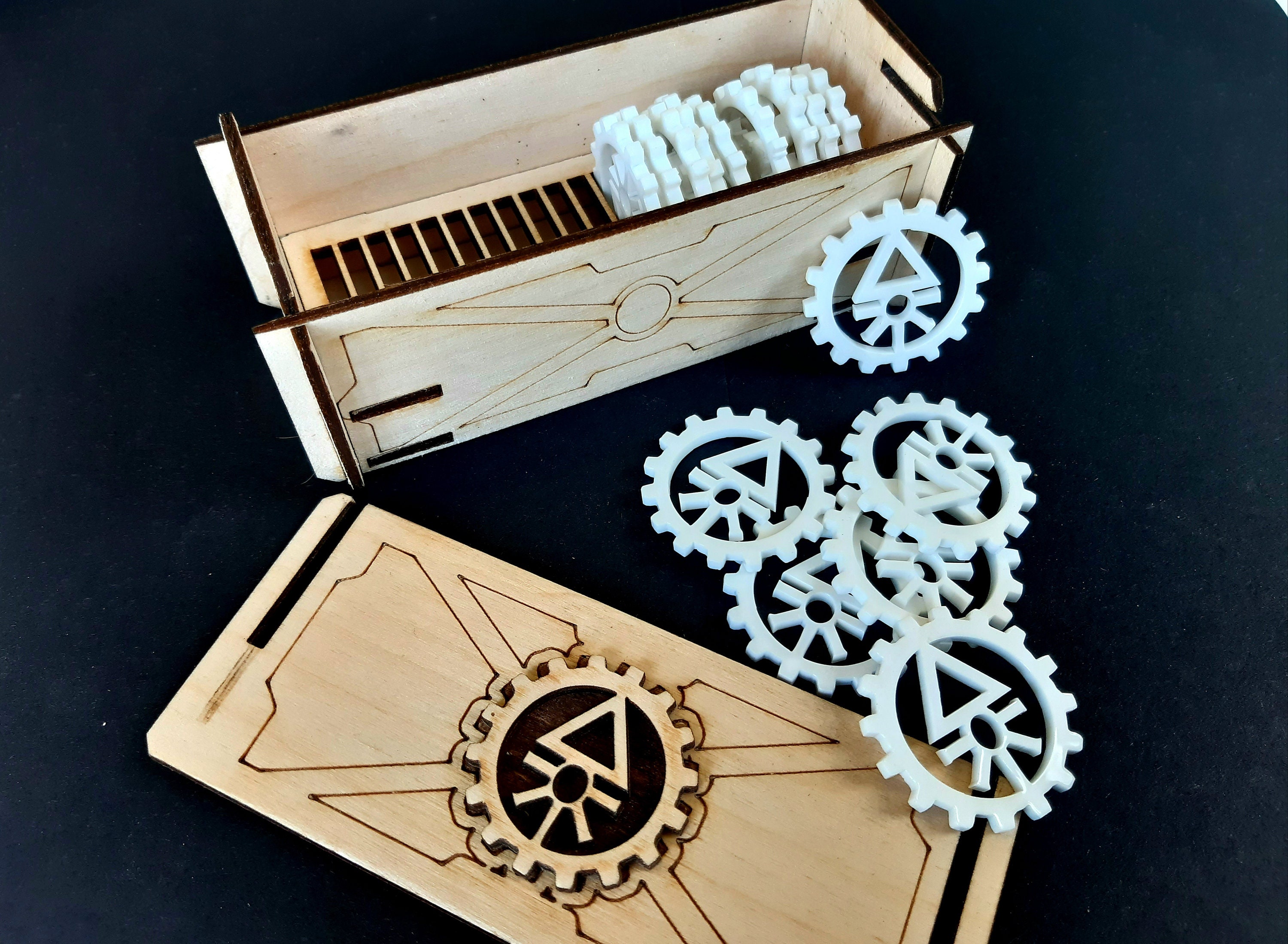 Warhammer 40k command point tokens Aeldari Eldar | Etsy