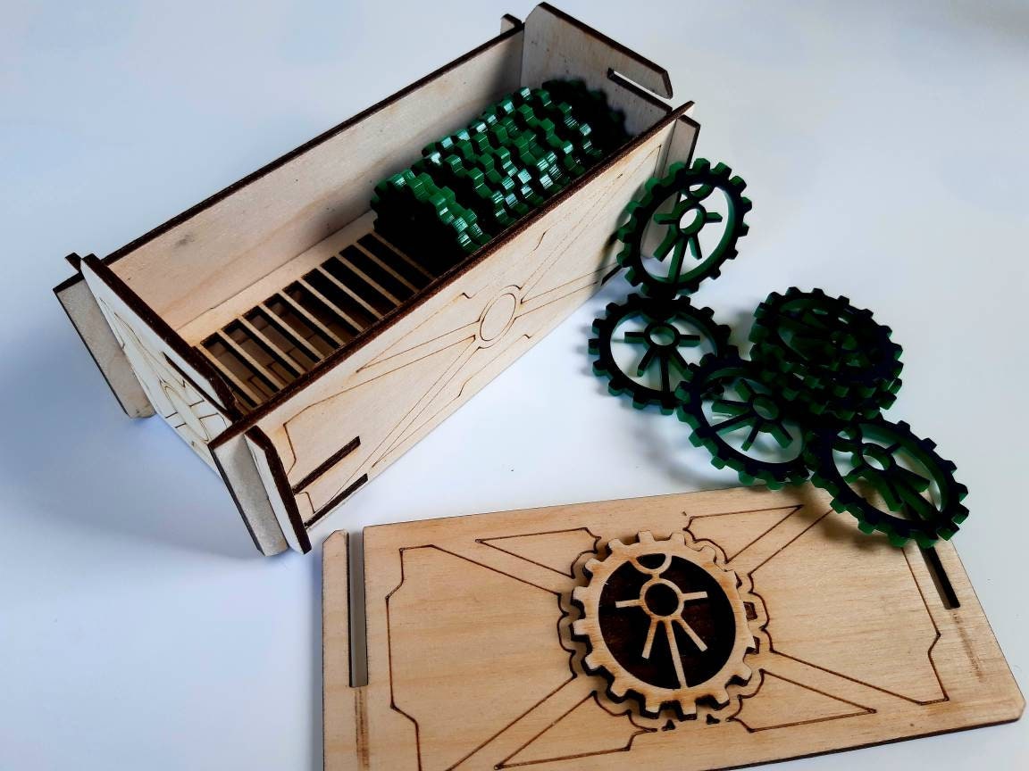 Warhammer 40k command point tokens Necron. 40000 | Etsy