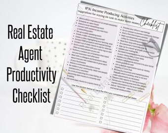 Real Estate Planner | Etsy