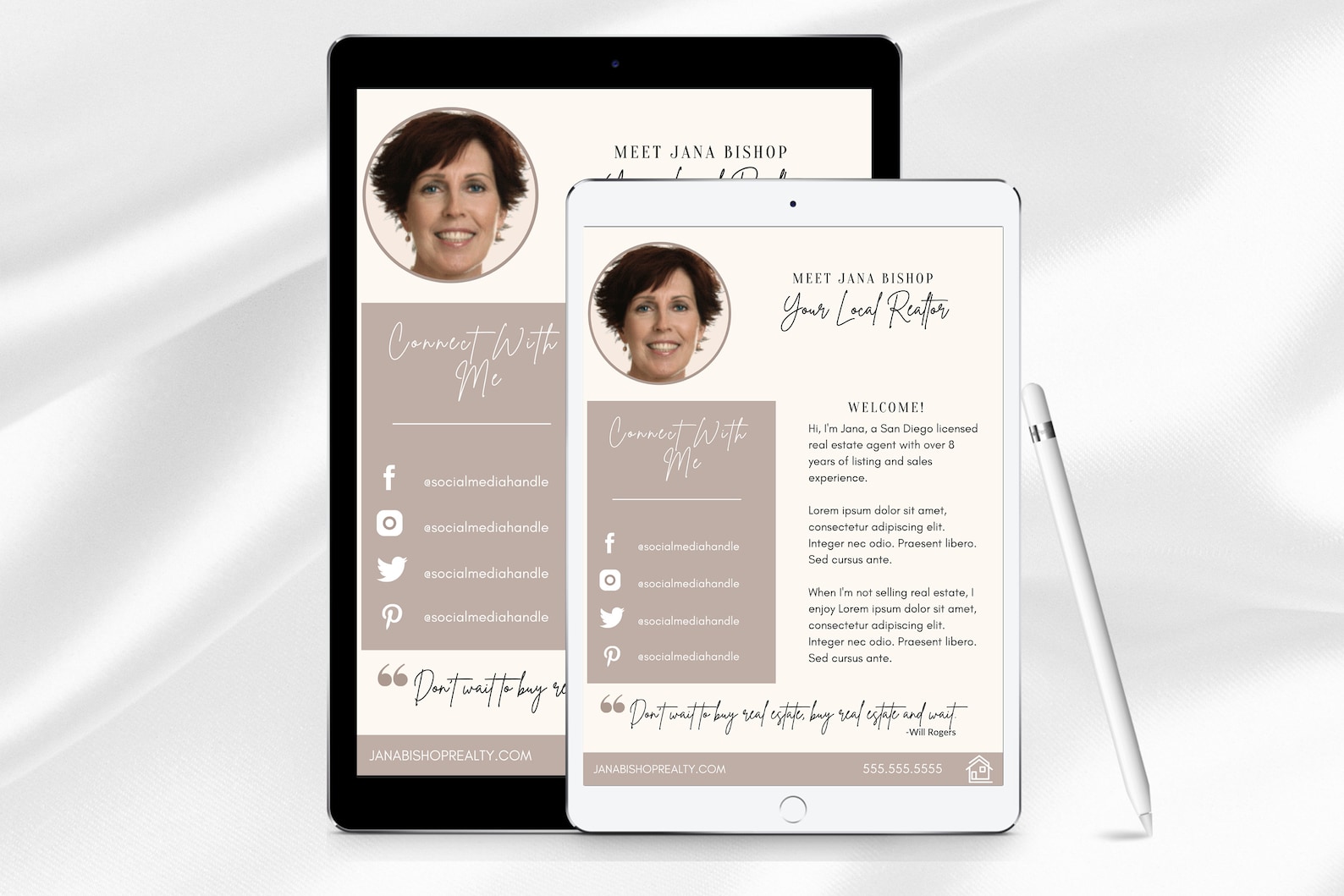 About Me Realtor, About Me Page, Real Estate Agent Bio, About Me Canva ...