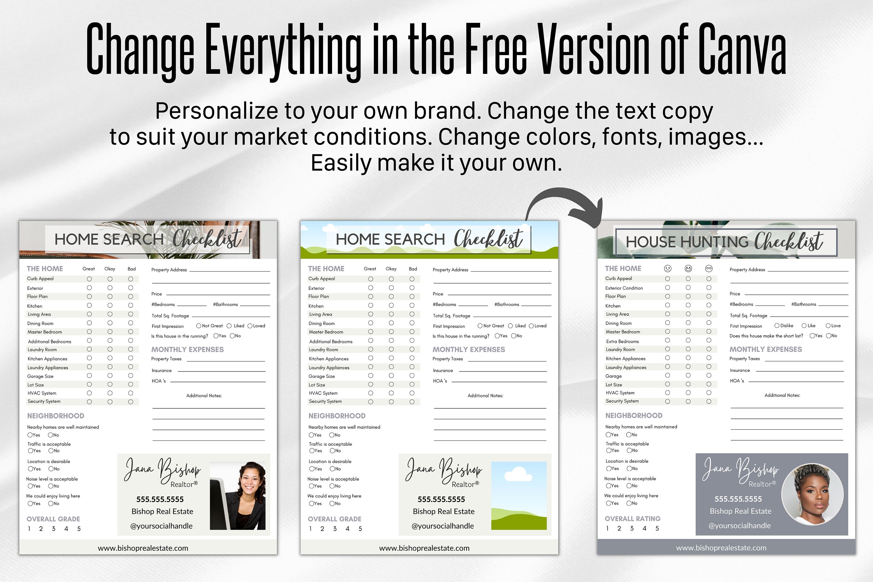 House Hunting Checklist, Real Estate Marketing, Real Estate Buyer ...