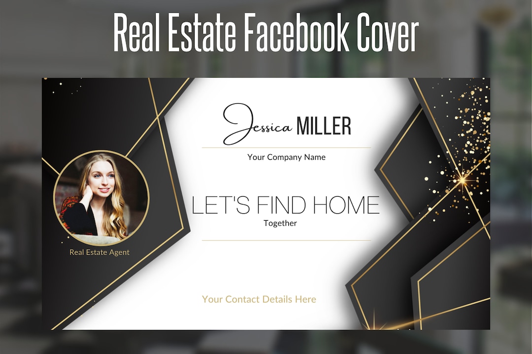Real Estate Agent Facebook Cover Template, Real Estate Social Media ...