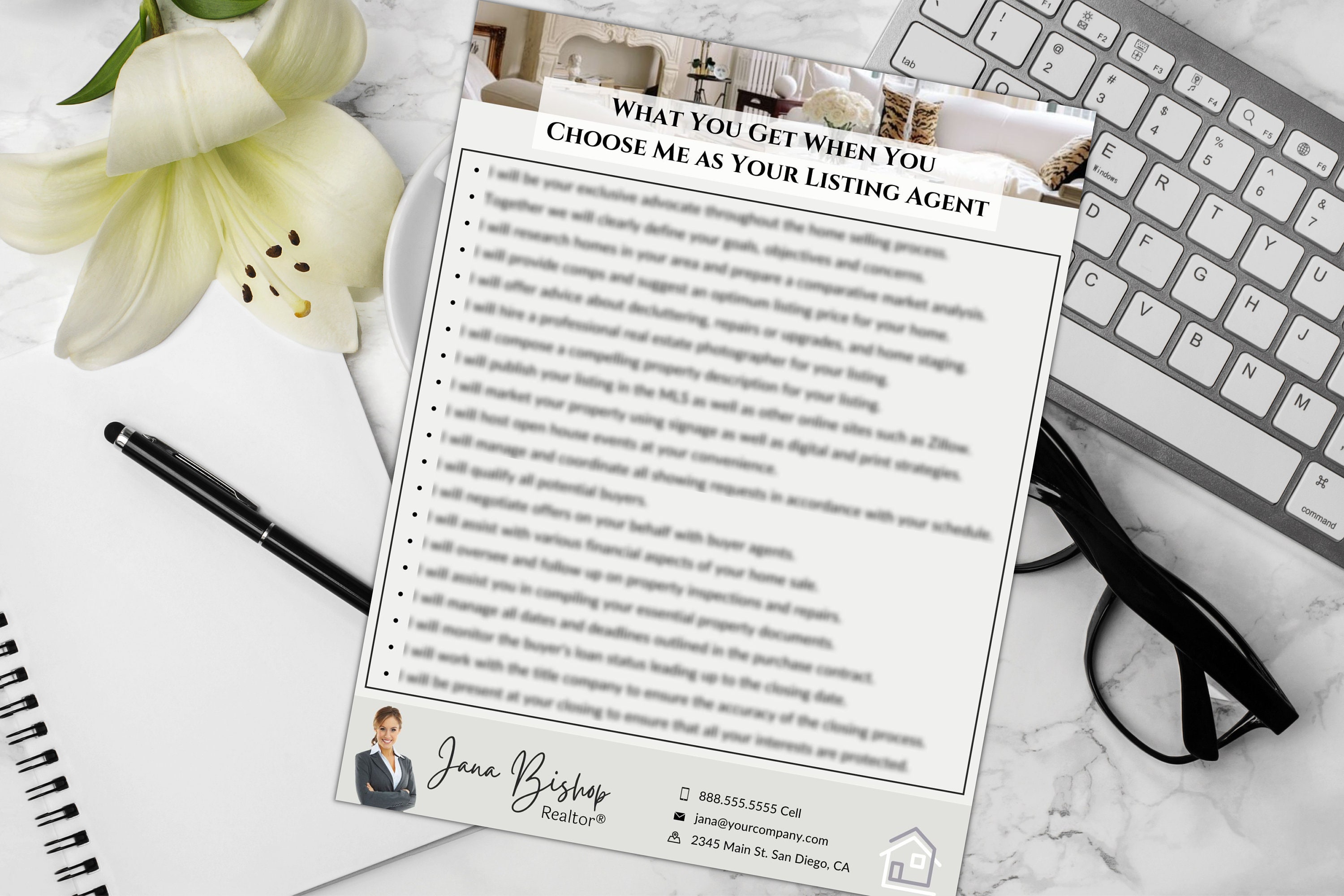 Realtor Introduction Letter, Real Estate Agent Intro, Realtor ...