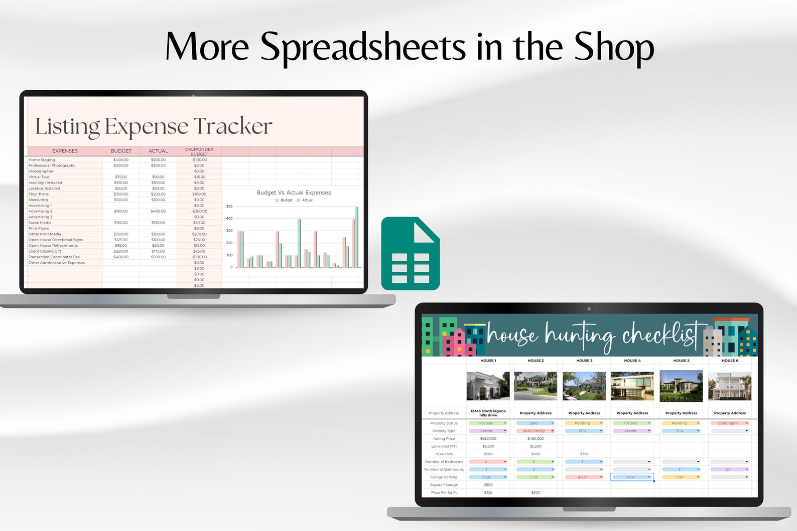Multiple Offers and Net Sheet Spreadsheet Bundle, Real Estate ...
