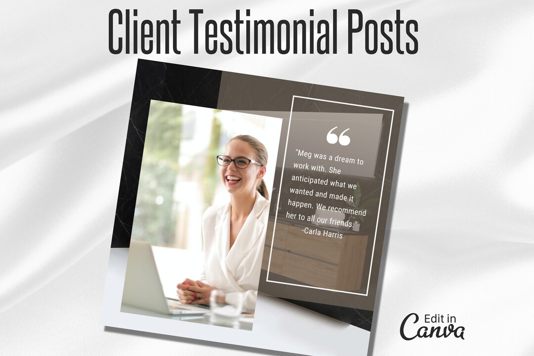 Real Estate Client Testimonial Template, Realtor Testimonial, Real ...
