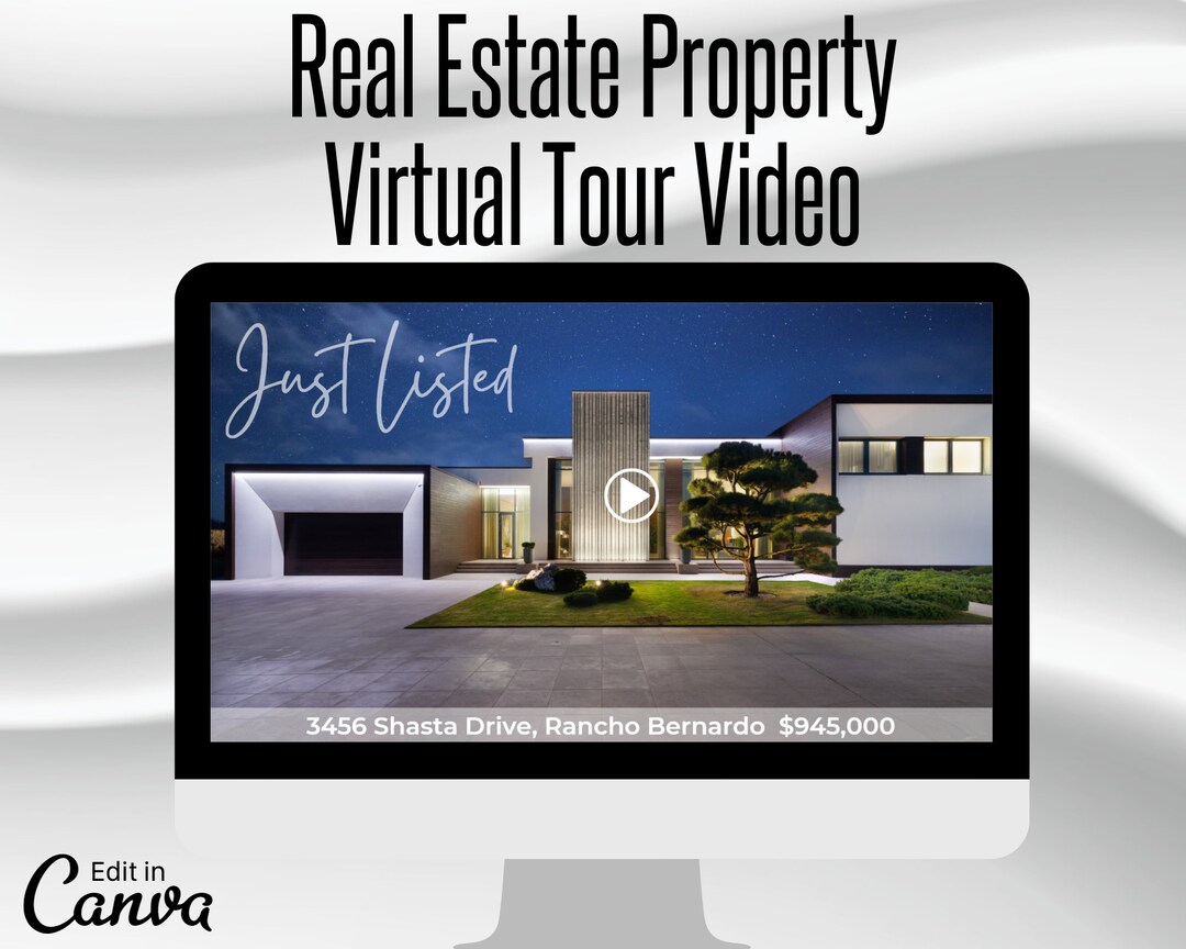 Real Estate Listing Video, Just Listed Property Video, Realtor Virtual ...