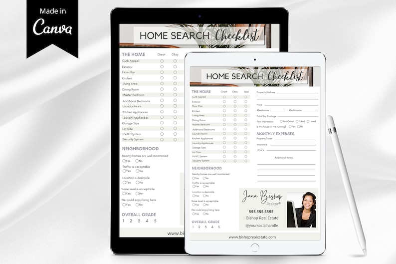 House Hunting Checklist, Real Estate Marketing, Real Estate Buyer ...