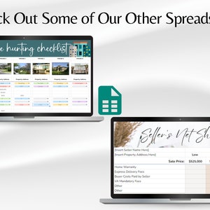 Multiple Offer Spreadsheet, Real Estate Spreadsheet, Realtor Offer ...