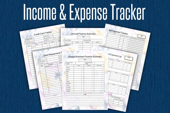 Business Budget Bookkeeping Printable Template Business | Etsy