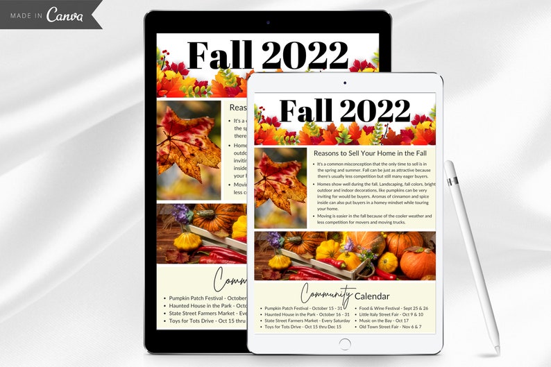 Real Estate Newsletter Template, Realtor Newsletter, Real Estate Email ...