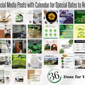 March Real Estate Social Media, Real Estate St. Patrick's Day, March ...