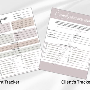 Real Estate Transaction Timeline and Closed Sales Tracking Sheets ...