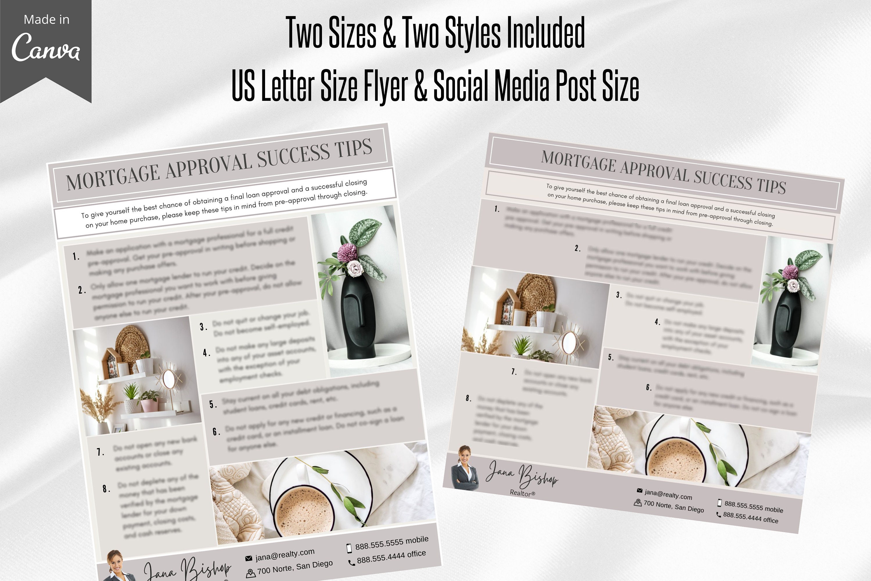 First Time Home Buyer Flyer, Mortgage Approval, Real Estate Mortgage ...